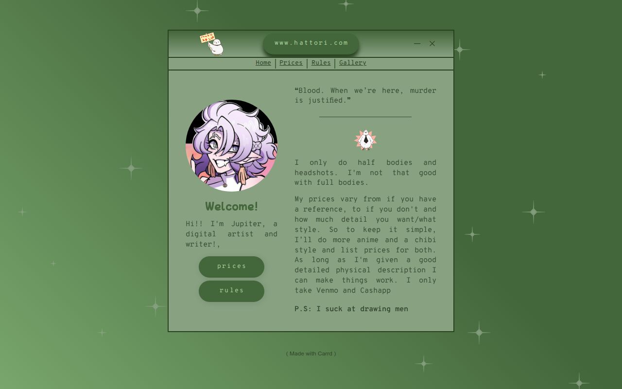 Jupiter’s Commissions